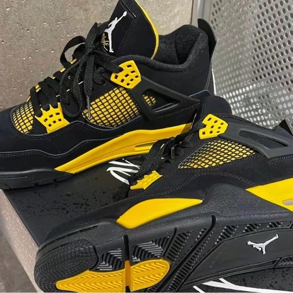 Jordan | Shoes | Air Jordan 4 Yellow Thunder | Poshmark